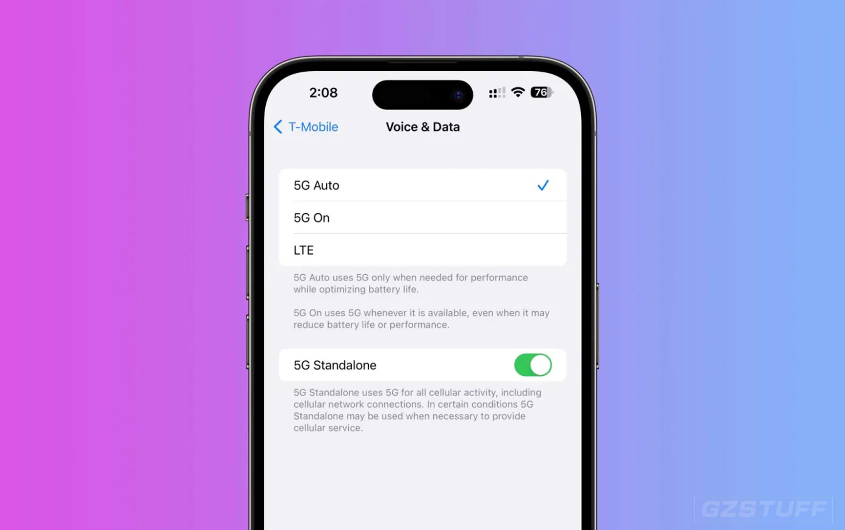 How to check if your iPhone has 5G Standalone turned on and is working